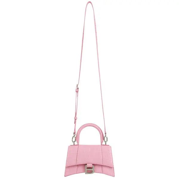 Balenciaga Hourglass Xs Handbag - Pink