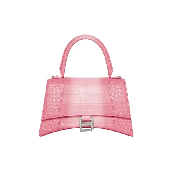 Balenciaga Hourglass Small Handbag - Pink