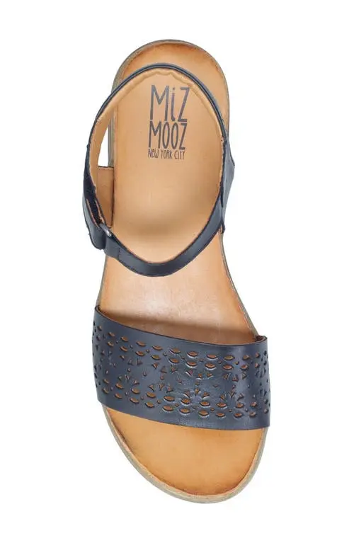 Miz Mooz Mave Ankle Strap Sandals - Black