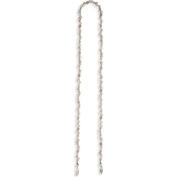 OSSA Crystal Crossbody Strap - Black Diamond