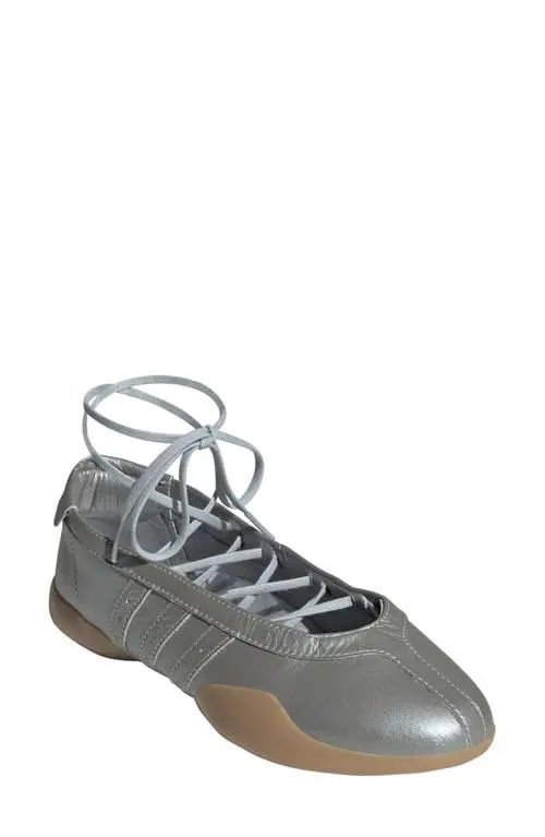 Adidas Taekwondo Mei Ballet Flat - Silver/silver/gum