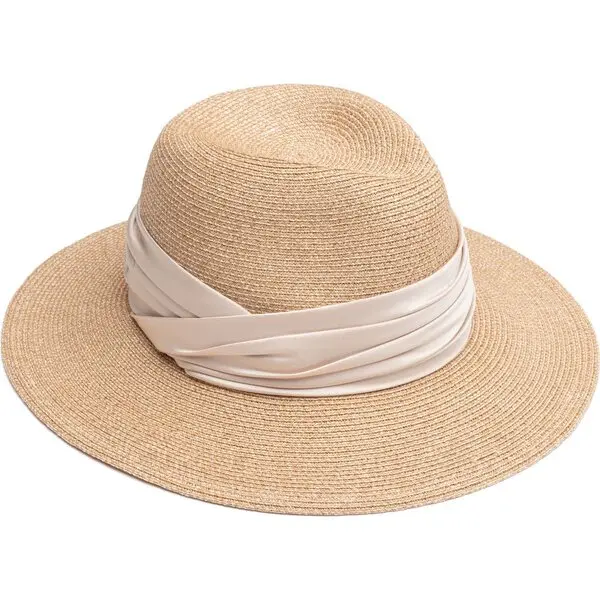 Eugenia Kim Courtney Packable Fedora - Sand