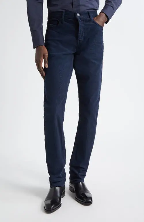 TOM FORD Microcorduroy Five-pocket Pants - Hb825 Navy