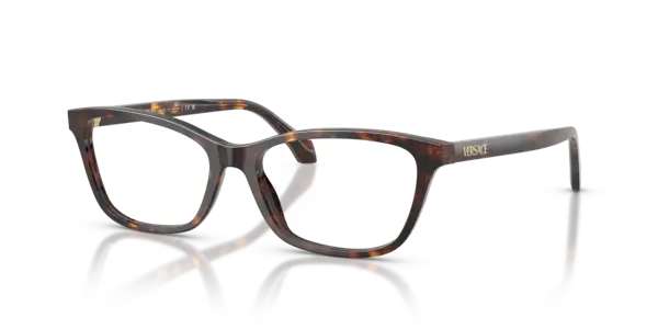 Versace Ve3375 Eyeglasses - Havana Foncé