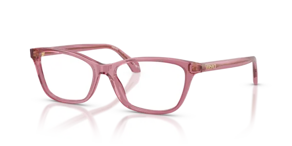 Versace Ve3375 Eyeglasses - Transparent Amarena