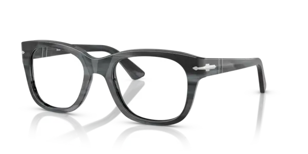 Persol Eyeglasses - Striped Grey