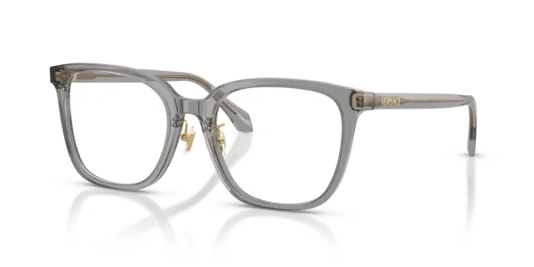 Versace Ve3378d Eyeglasses - Transparent Gris