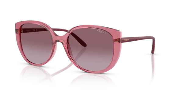 VOGUE EYEWEAR Full Rim Sunglasses - Transparent Purple