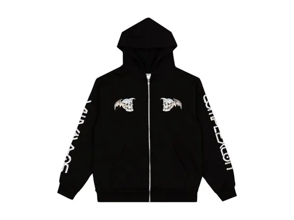 HAJIME SORAYAMA X Complexcon Skull Zip-up Hoodie