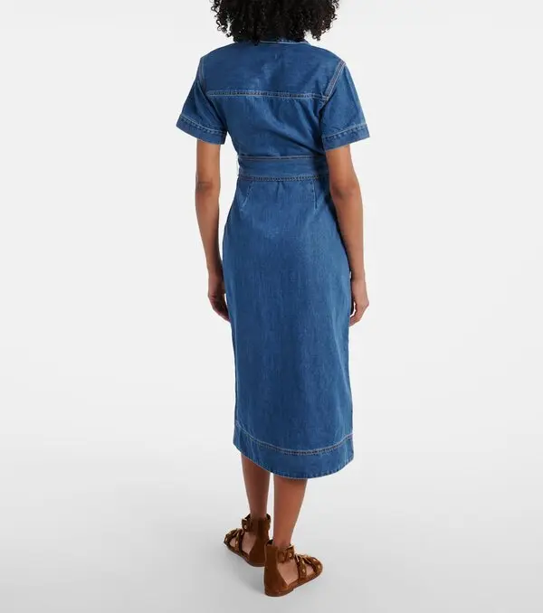 Veronica Beard Tabby Shirt Dress