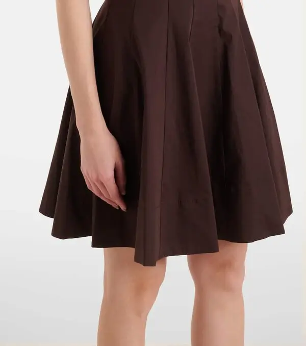 Staud Wells Cotton Mini Dress