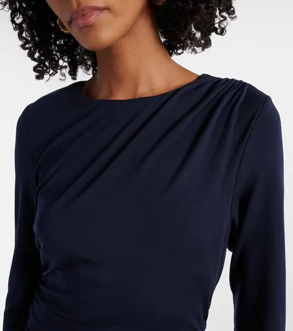Veronica Beard Gathered Midi Dress