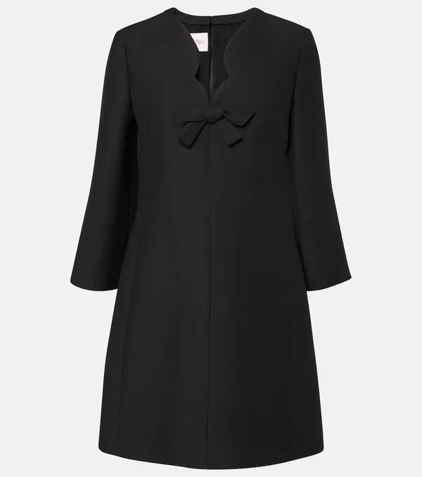Valentino Garavani Crepe Couture Mini Dress