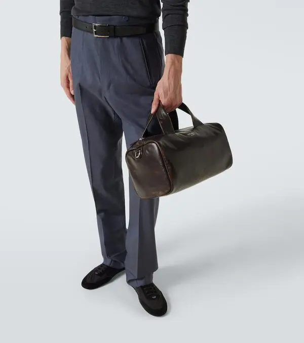 Prada Small Leather Duffle Bag