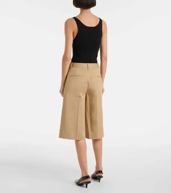 NILI LOTAN Erza Cotton Shorts