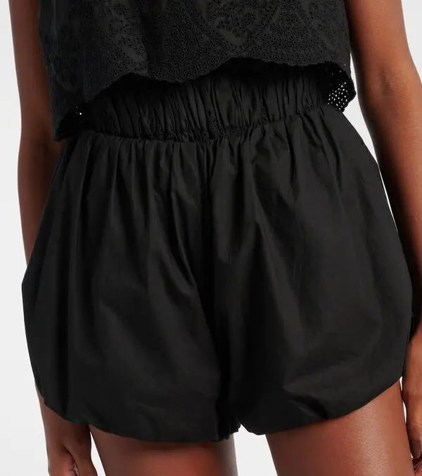 Posse Aurelia Cotton Shorts - Black
