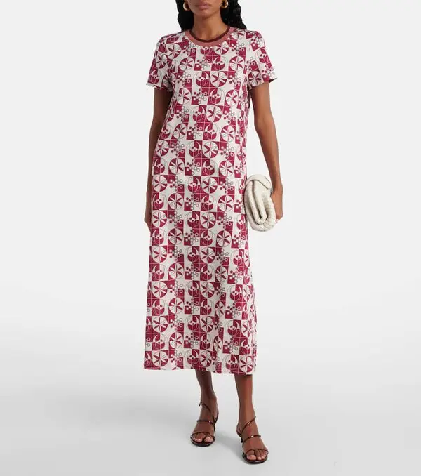 La DoubleJ Eclipse Cotton Maxi Dress - Multicoloured