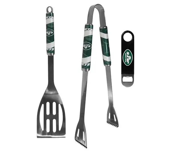 SISKIYOU GIFTS Siskiyou Sports Nfl 2pc Bbq Set W/ Bottle Opene R - One-color