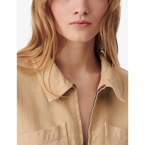 IRO PARIS Maina Short-sleeve Woven Jumpsuit