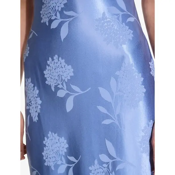 OMNES Amdra Strapless Woven Maxi Dress - Blue