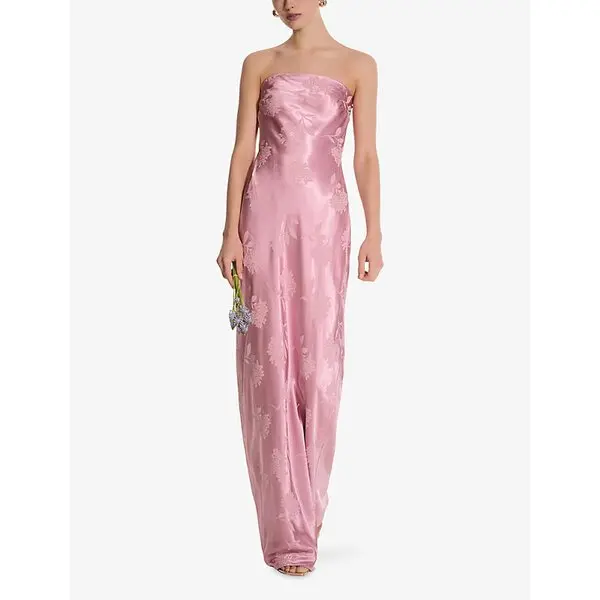 OMNES Amdra Strapless Woven Maxi Dress