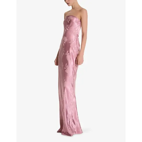 OMNES Amdra Strapless Woven Maxi Dress