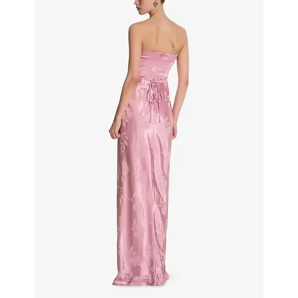 OMNES Amdra Strapless Woven Maxi Dress