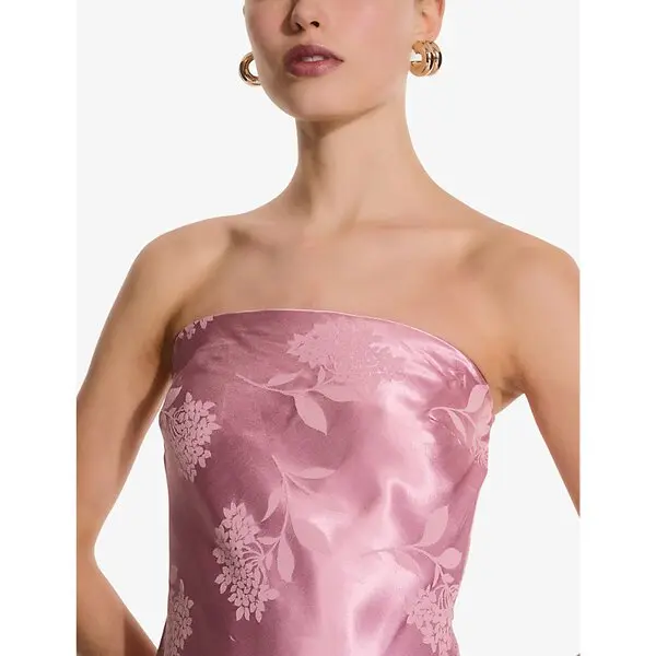 OMNES Amdra Strapless Woven Maxi Dress