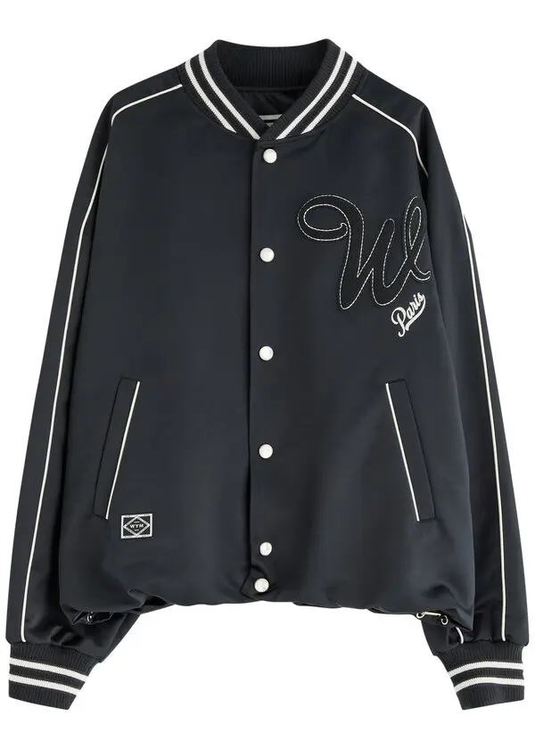 WOOYOUNGMI Logo-appliquéd Bomber Jacket