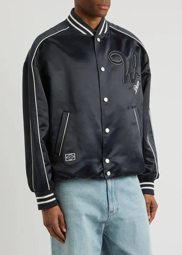WOOYOUNGMI Logo-appliquéd Bomber Jacket
