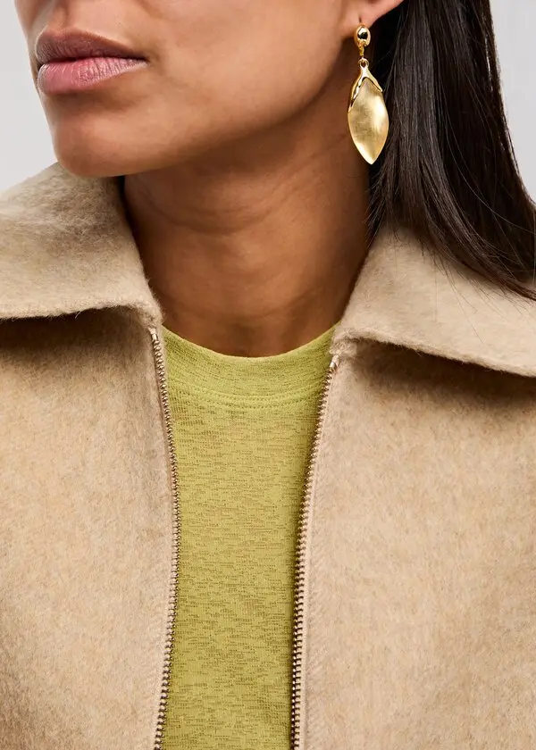Alexis Bittar Luminous Lucite And 14kt -plated Drop Earrings