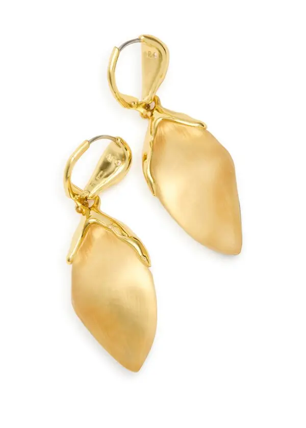 Alexis Bittar Luminous Lucite And 14kt -plated Drop Earrings