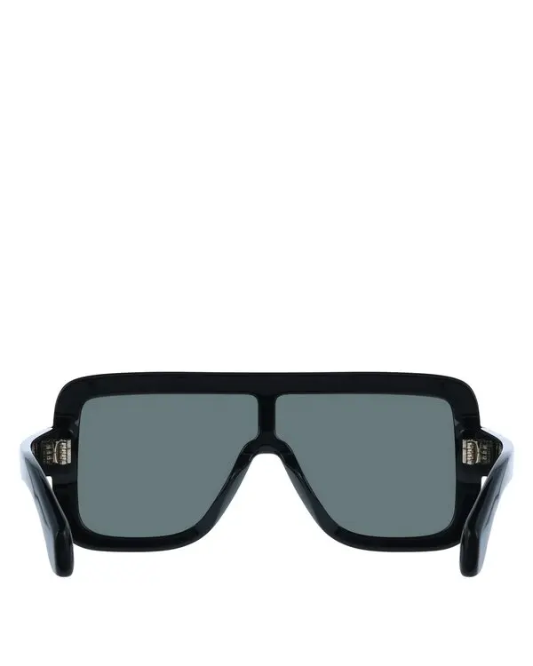 FERRAGAMO 55mm Classic Logo Shield Sunglasses