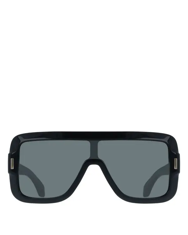 FERRAGAMO 55mm Classic Logo Shield Sunglasses
