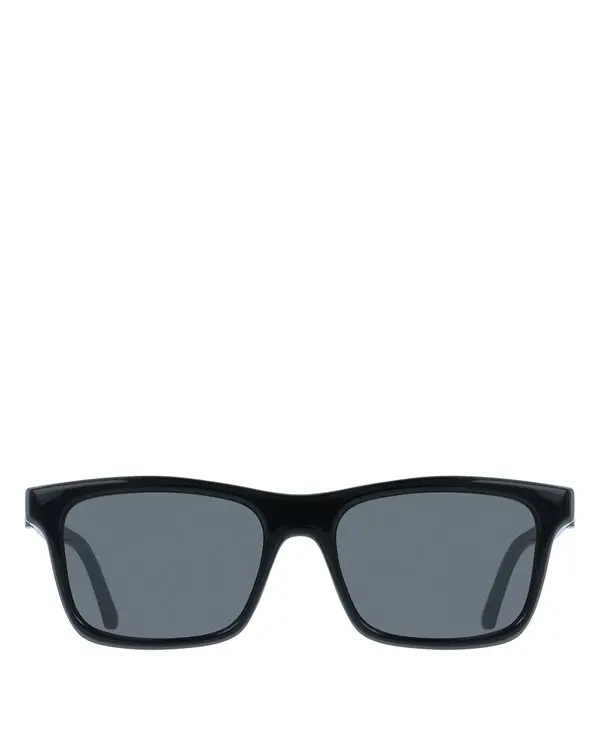 FERRAGAMO Renew Gancini 55mm Rectangular Sunglasses