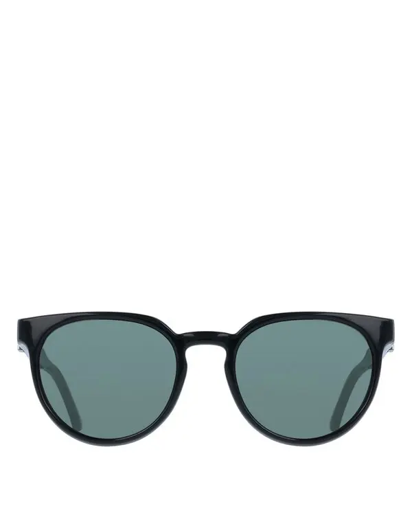 FERRAGAMO Gancini Round Sunglasses - Black