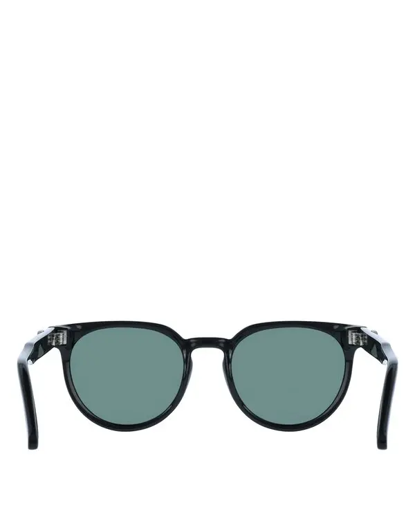 FERRAGAMO Gancini Round Sunglasses - Black