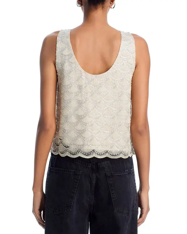 Aqua Beaded Tank