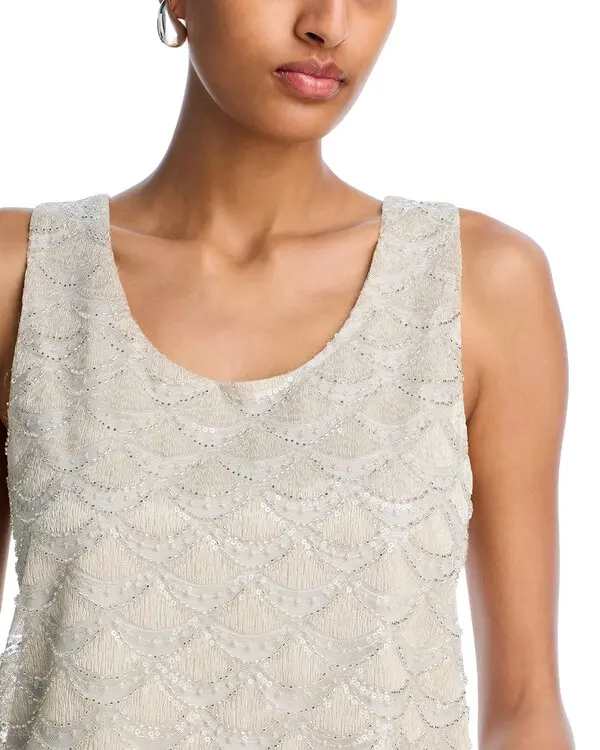 Aqua Beaded Tank