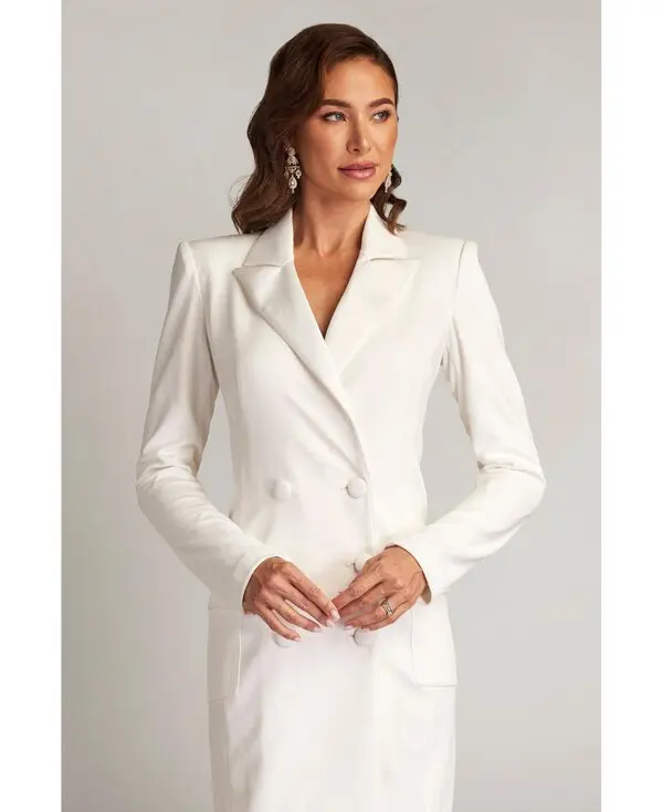 Tadashi Shoji Mckay Double-breasted Coat Dress