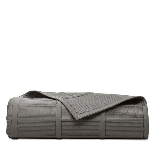 BOLL & BRANCH Signature Modern Grid Quilt, King/california King - Stone