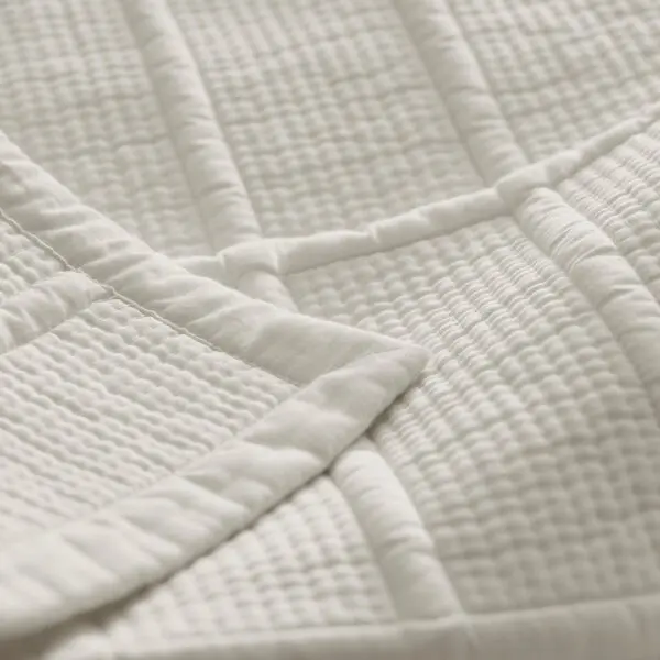 BOLL & BRANCH Signature Modern Grid King Sham