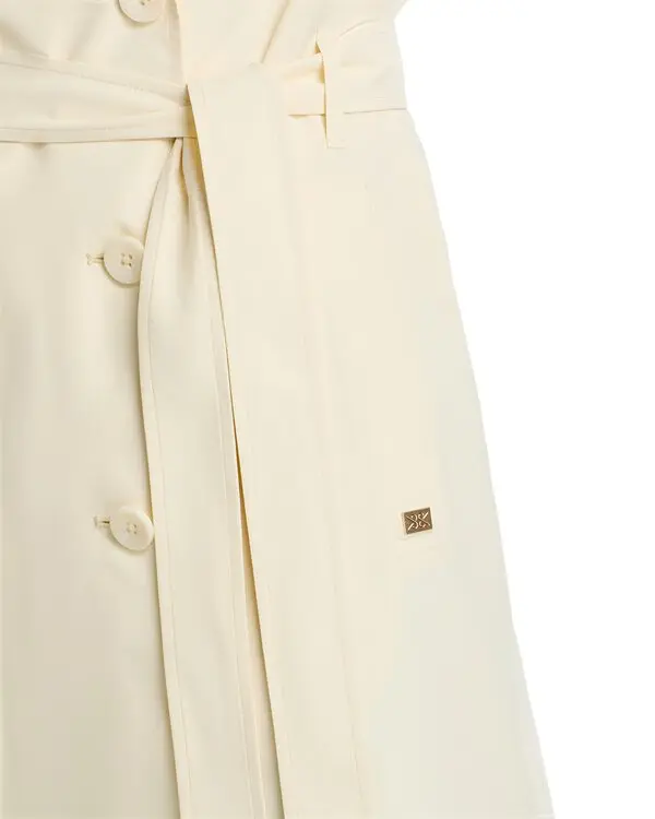Soia & Kyo Blaire Packable Trench Coat - Sidewalk Chalk