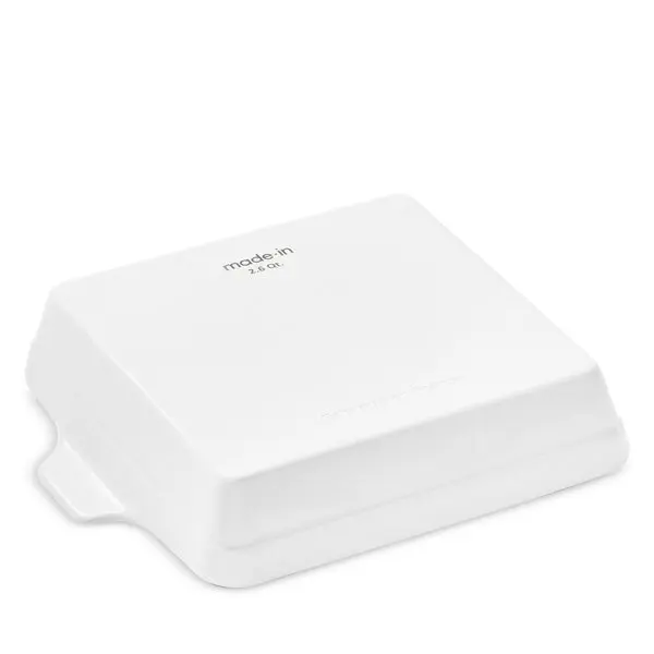 MADE IN Porcelain Square Baking Dish - White/red