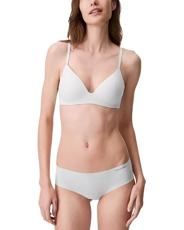 Calvin Klein Wire Free T Shirt Bra - White