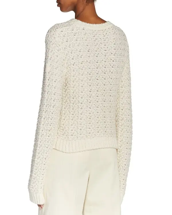 Moncler Open Stitch Sweater - Natural