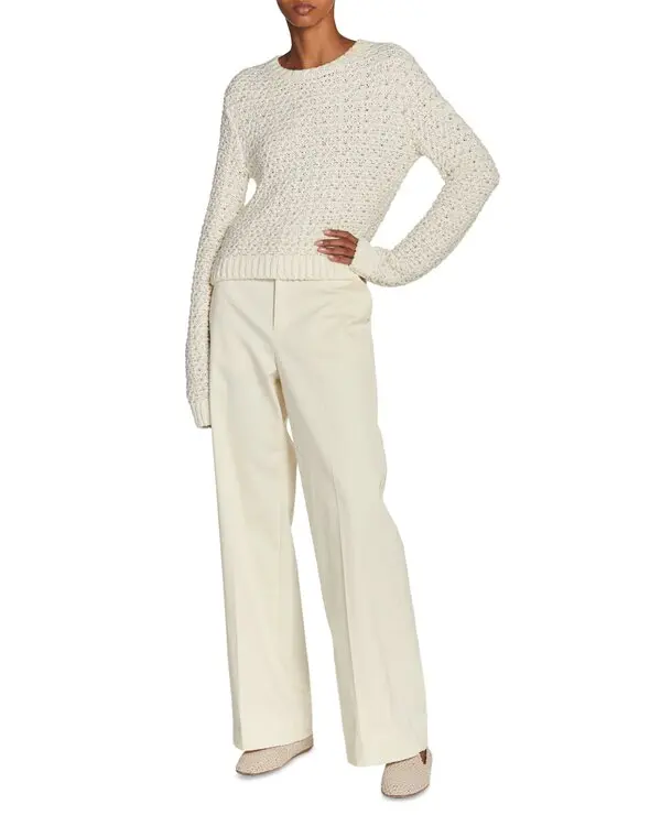 Moncler Open Stitch Sweater - Natural