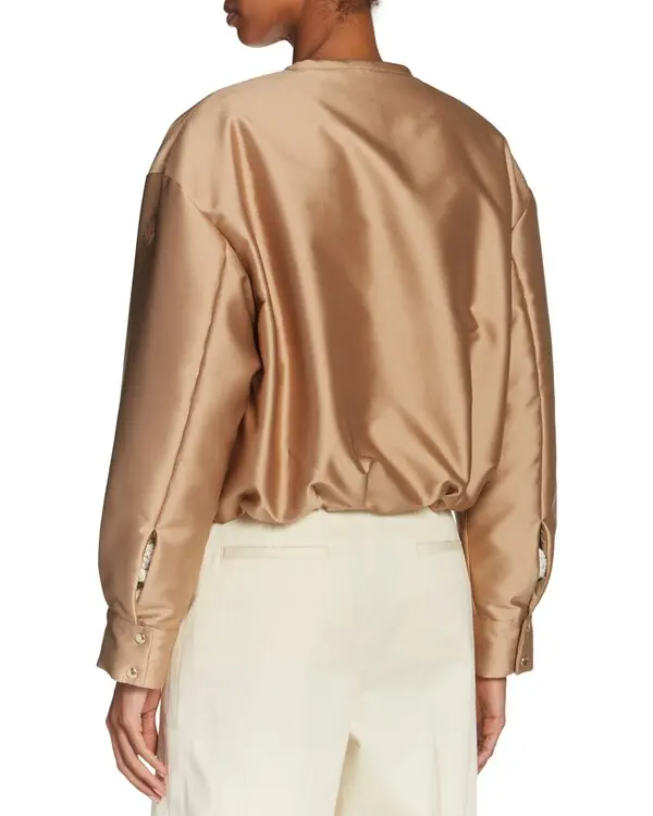 Moncler Maupa Bomber Jacket - Medium Beige