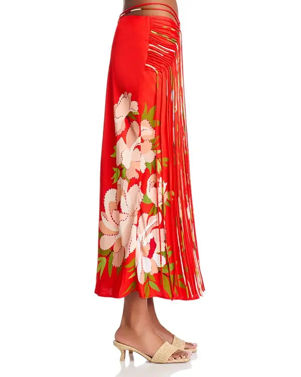 Farm Rio Peony Maxi Skirt