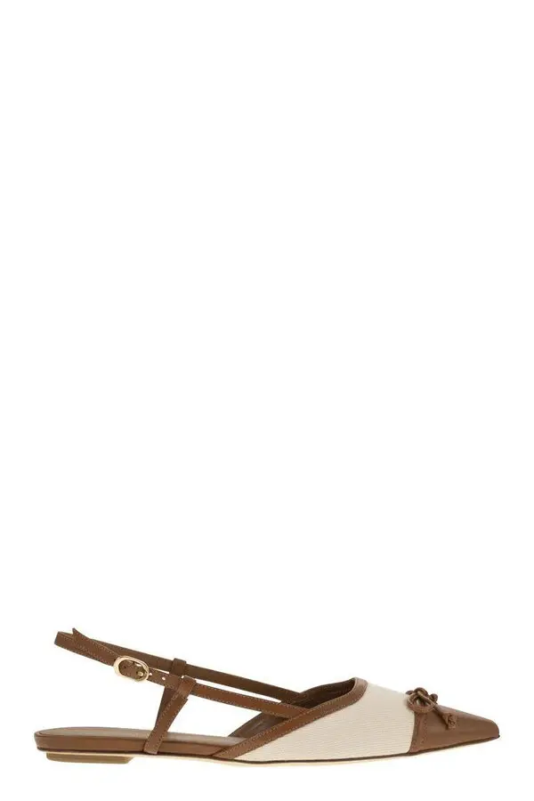 STUART WEITZMAN Kitty Slingbacks - Brown